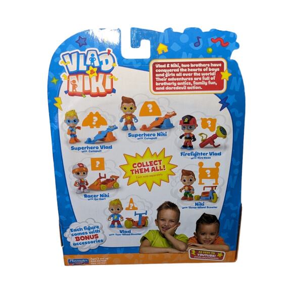 Playmates Toys | Toys | Vlad And Niki Superhero Vlad With Catapult Ages ...